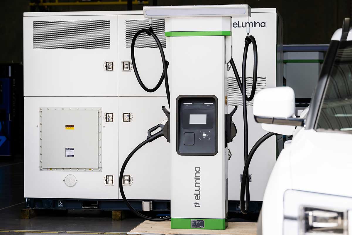 eLumina Global Launches Advanced Battery-Integrated EV Charger - Smart ...