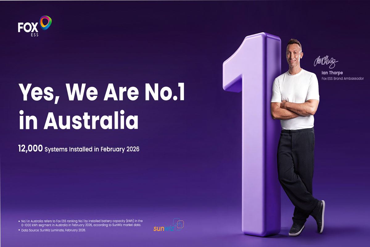 Fox ESS Claims No.1 Spot in Australia for Energy Storage Installations ...