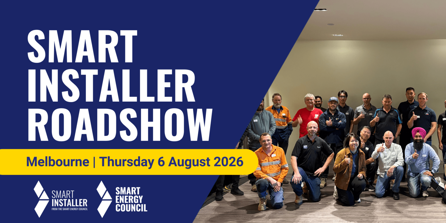 Smart Installer Roadshows - Smart Energy Council
