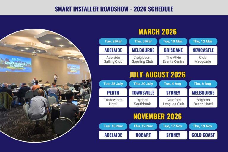 Smart Installer Roadshows - Smart Energy Council